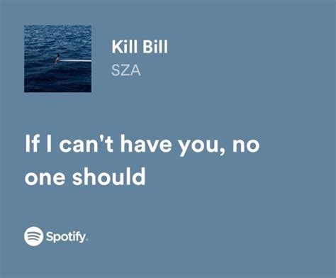 Best 12 Sza Kill Bill Spotify Lyrics Artofit