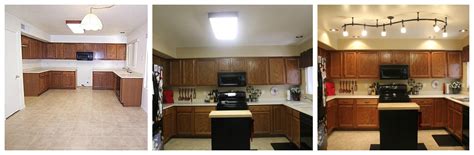 Mini Kitchen Remodel New Lighting Makes A World Of Difference Mom