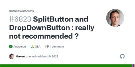 splitbutton and dropdownbutton really not recommended · dotnet