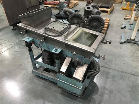 1x Steel Fabricated Vibrating Classifier Auction 0068 3024464 Grays