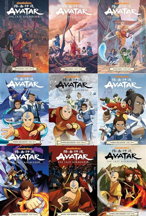 Avatar The Last Airbender Series 9 Book Sets Collection 2 Smoke And