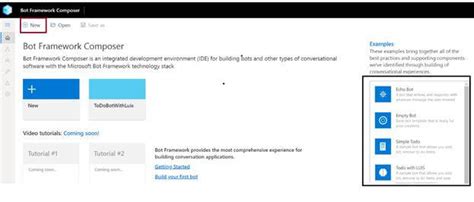 Getting Started With Bot Framework Composer Getting Started With Bot Framework Composer