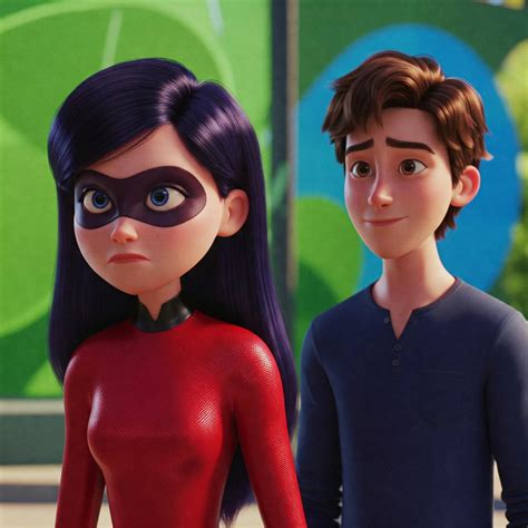 Violet Parr And Tony Rydinger By Eiour On Deviantart