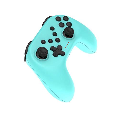 Dobe Wireless Controller For N S Light Blue Black Light Green