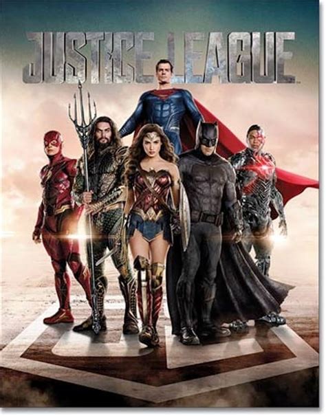 Superman Justice League Batman Wonder Woman Aquaman Flash Cyborg