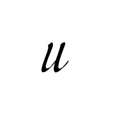 Printable Cursive U Letter Printablelib