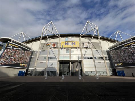 Mkm Stadium The Home Of Hull City Around The Grounds