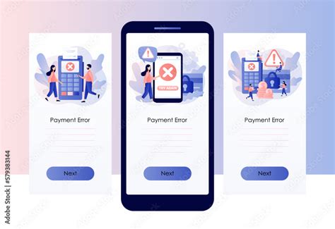 Payment Error Cashless Nfc Payment Transaction Canceled Payment