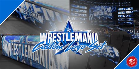 Wrestlemania 37 And 38 Logos R Wwegames