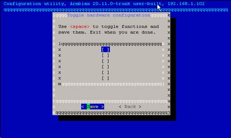 odroid n2 armbian config hardware menu not work · issue 2249 · armbian