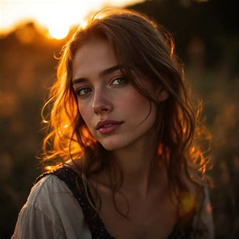 Free Golden Hour Portrait Image Portrait Sunset Golden Download