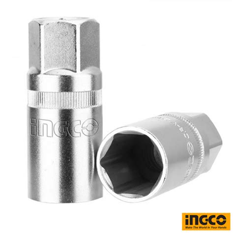 Ingco 12″ Spark Plug Socket 21mm Toollk