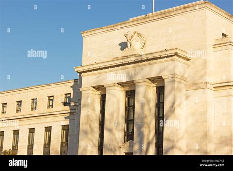 United States Federal Reserve Headquarters In Washington Dc Usa