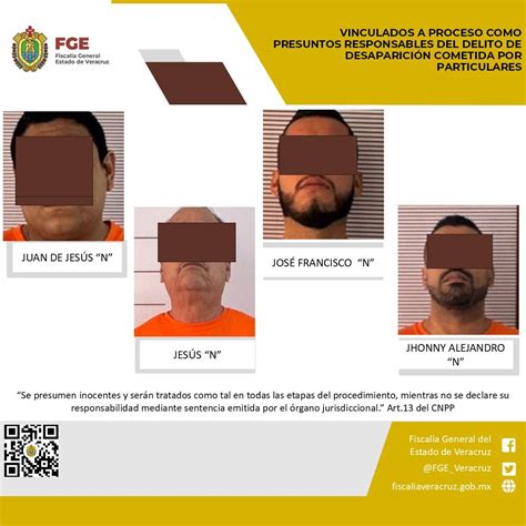 Vinculados A Proceso Como Presuntos Responsables Del Delito De