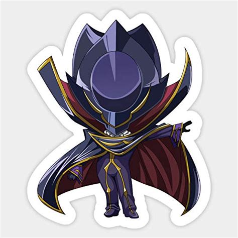 Buy Chibi Lelouch Lamperouge Code Geass Sticker Graphic Car Vinyl Sticker Decal Bumper