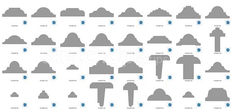 6799 Free Sketchup Cornices And Molding Models Download