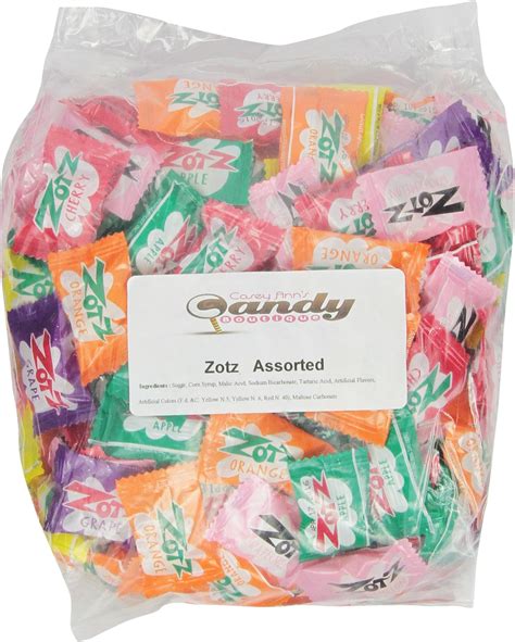 Zotz Fizzy Candy Assorted Flavors 425 Count Bag