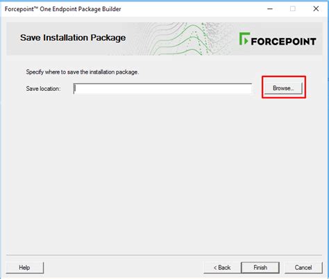 Forcepoint One Endpoint Agent Oluşturma
