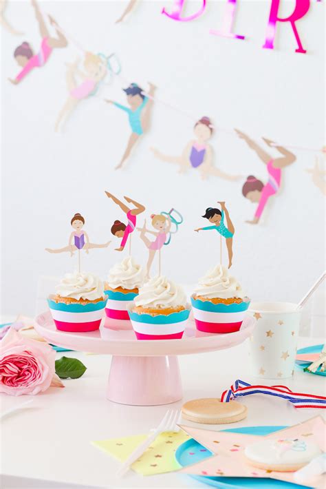 A Fun Gymnastics Themed Birthday Party That Will Get Your Little