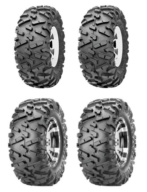 Full Set Of Maxxis Bighorn 20 Radial 28x9 14 And 28x11 14 Atv Tires 4