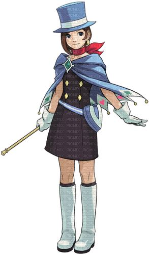 Trucy Wright Stand Sprite Trucy Wright Ace Attorney Naruhodou