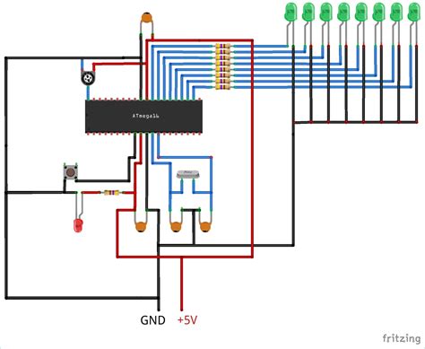 How To Use Adc In Avr Microcontroller Atmega16 Circuit Digest