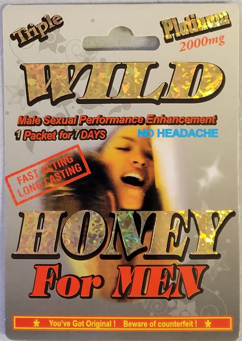 Triple Wild Platinum Honey For Men 2000mg Performpills
