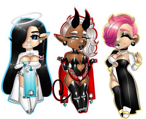 Chibi Queens By Definitesin Hentai Foundry