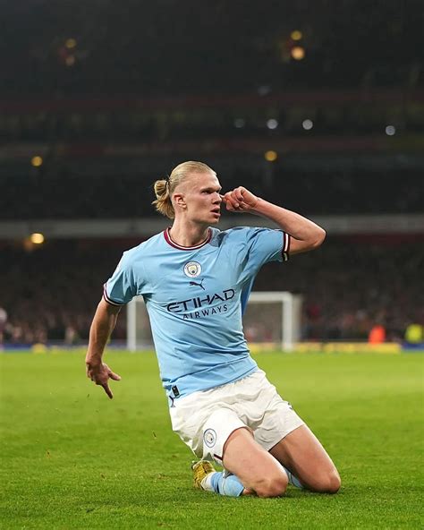 Team Erling Haaland On Instagram 📸 Erling Haaland Vs Arsenal 1× ⚽ Erling Haaland Fotos De