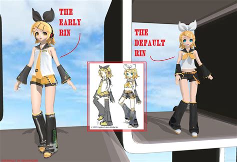 Mmd Dt Early Concept Rin Kagamine Model Download By Segawa2580 On