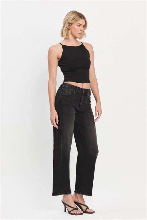 Vervet High Rise Barrel Jeans Marymarie Boutique