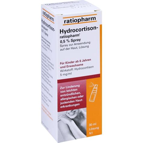 Hydrocortison Ratiopharm Spray 05 30 Ml Pzn 5024376 Flora Apotheke