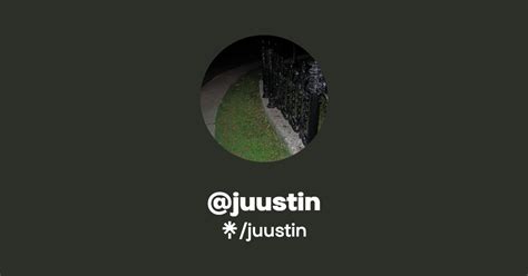 Juustin Twitter Instagram Linktree