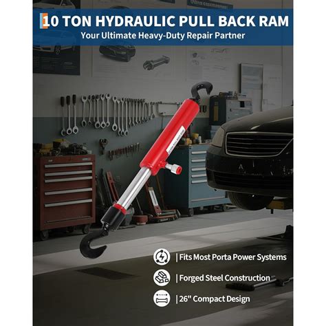 9 Mo Finance Gaomon 26 Long 10 Ton Hydraulic Pull Back Ram For