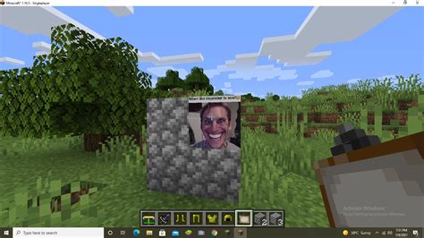 Minecraft Egg Block