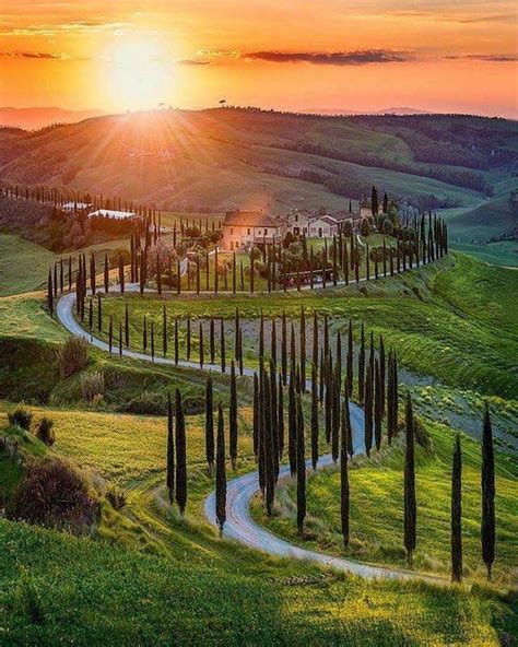 La Toscana Italy Landscape Tuscany Landscape Italy Vacation