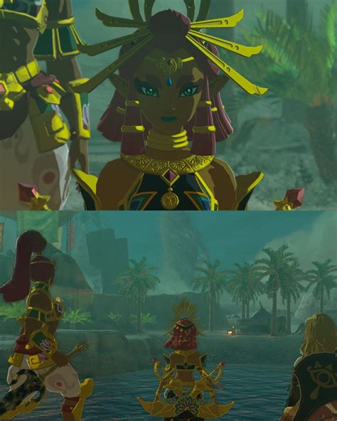 Totk Spoilers Riju Gibdo Battle Pic Found On Twitter