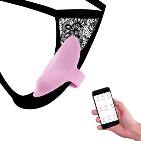 Wireless App And Remote Control Wearable Bullet Vibrator Sexy Underwear G Spot Vibrating