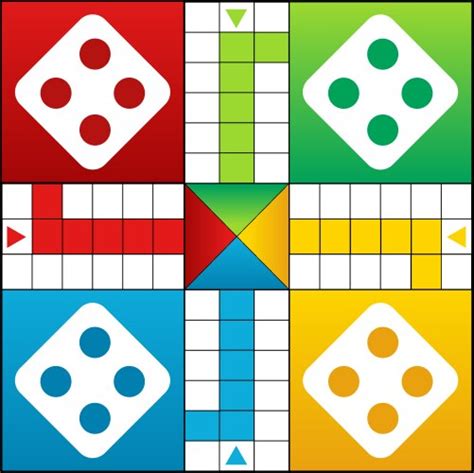 Image With Ludo Board Game Royalty Free Vector Image