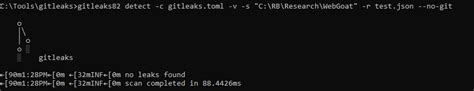 No Git Option Does Not Seem To Be Working Properly · Issue 751 · Gitleaksgitleaks · Github
