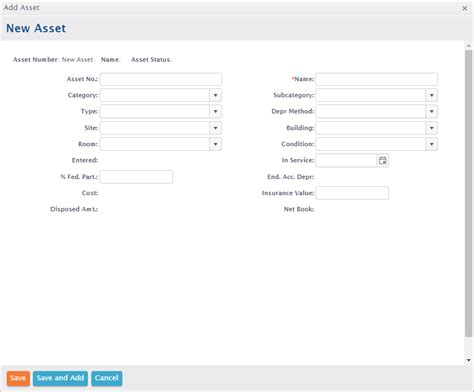 Fa Add Asset Directly In Asset Mgt