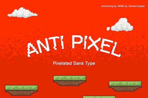Anti Pixel Font Freedafonts