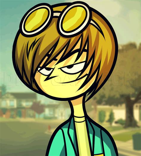 How To Draw Gordie Gibble Kick Buttowski Drawing Step By Step By