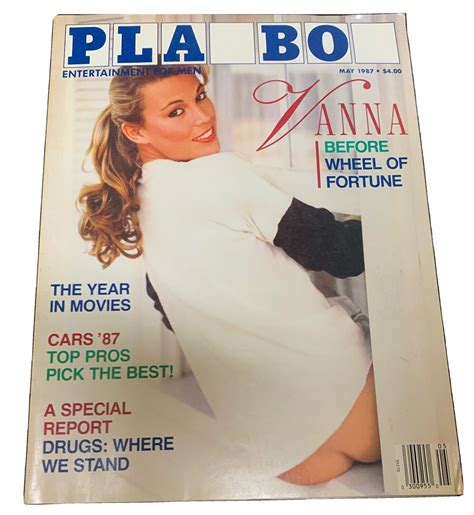 Vintage Playboy Magazine May 1987 Vanna White Ebay