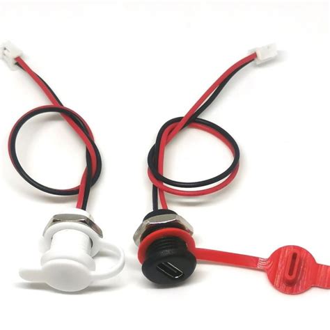 Type C Female Holder Buckle Lock Board Usb C Mobile Phone Charging Female Head Tpc Waterproof