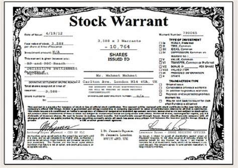 Warrants Cert Pdf