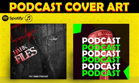 Design Eye Catching Podcast Cover Art For Spotify And Apple Podcasts By