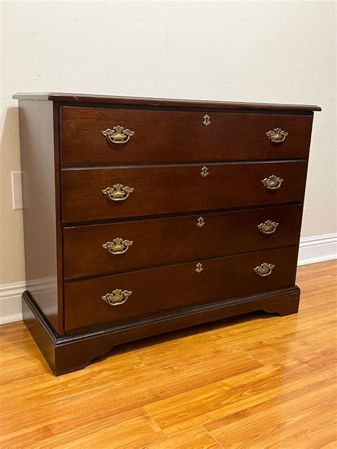 Bombay Company ~ Solid Wood Two 2 Drawer Filing Cabinet