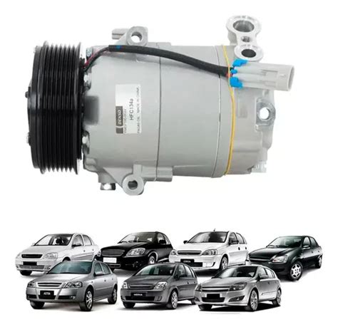 Compressor Ar Corsa Classic Celta Agile Astra Vectra Denso Parcelamento Sem Juros