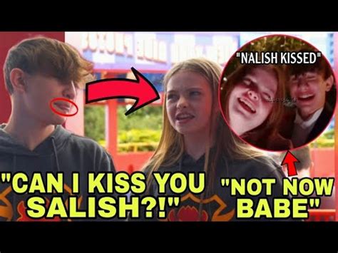 Nidal Wonder Caught Trying To Kiss Salish Matter On The Lips 😱😳